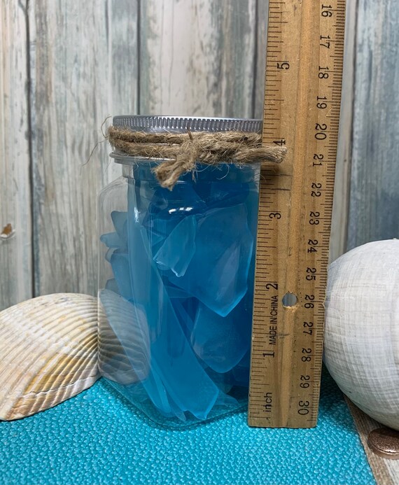 Beach Jar With Sea Glass Sea Glass Pieces Sea Glass Crafts - Etsy