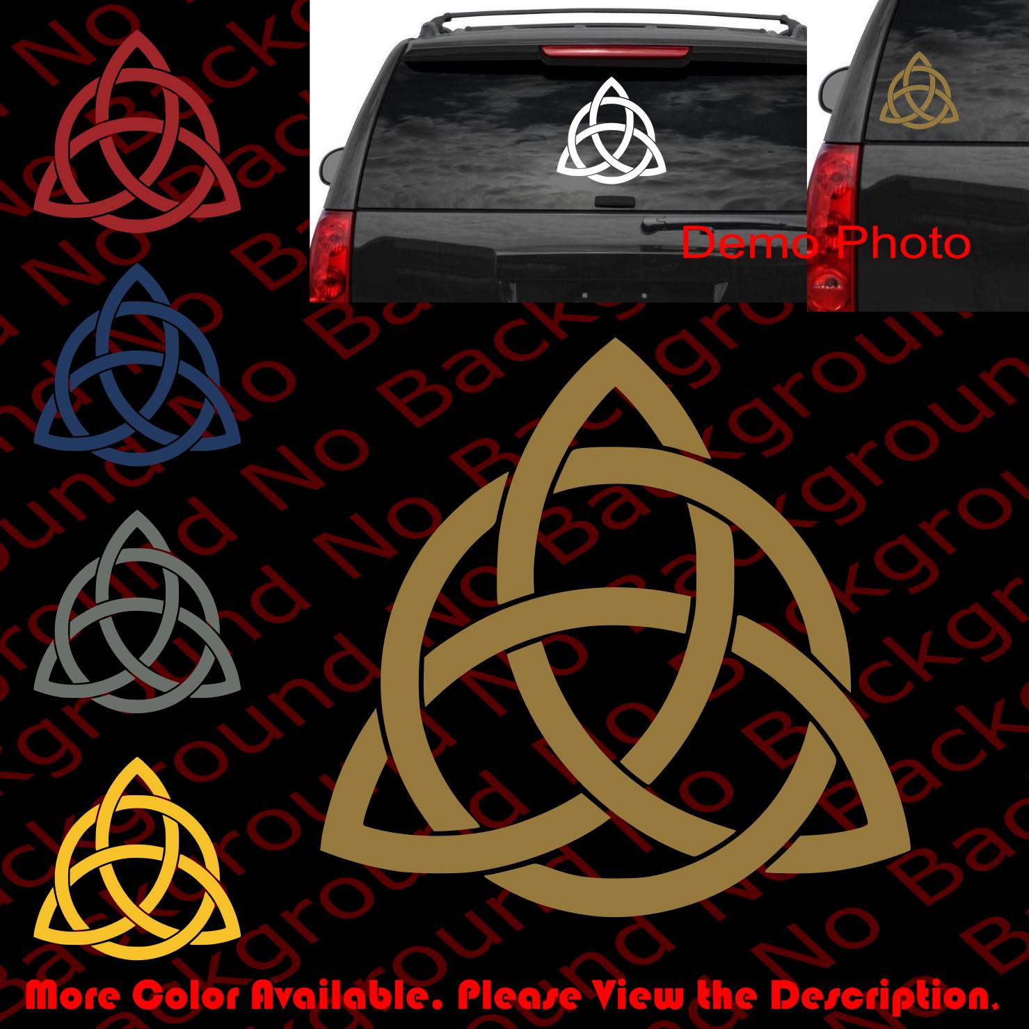 Trinity Triquetra Vinyl Die Cut Decal Sticker Christian Celtic Knot ...