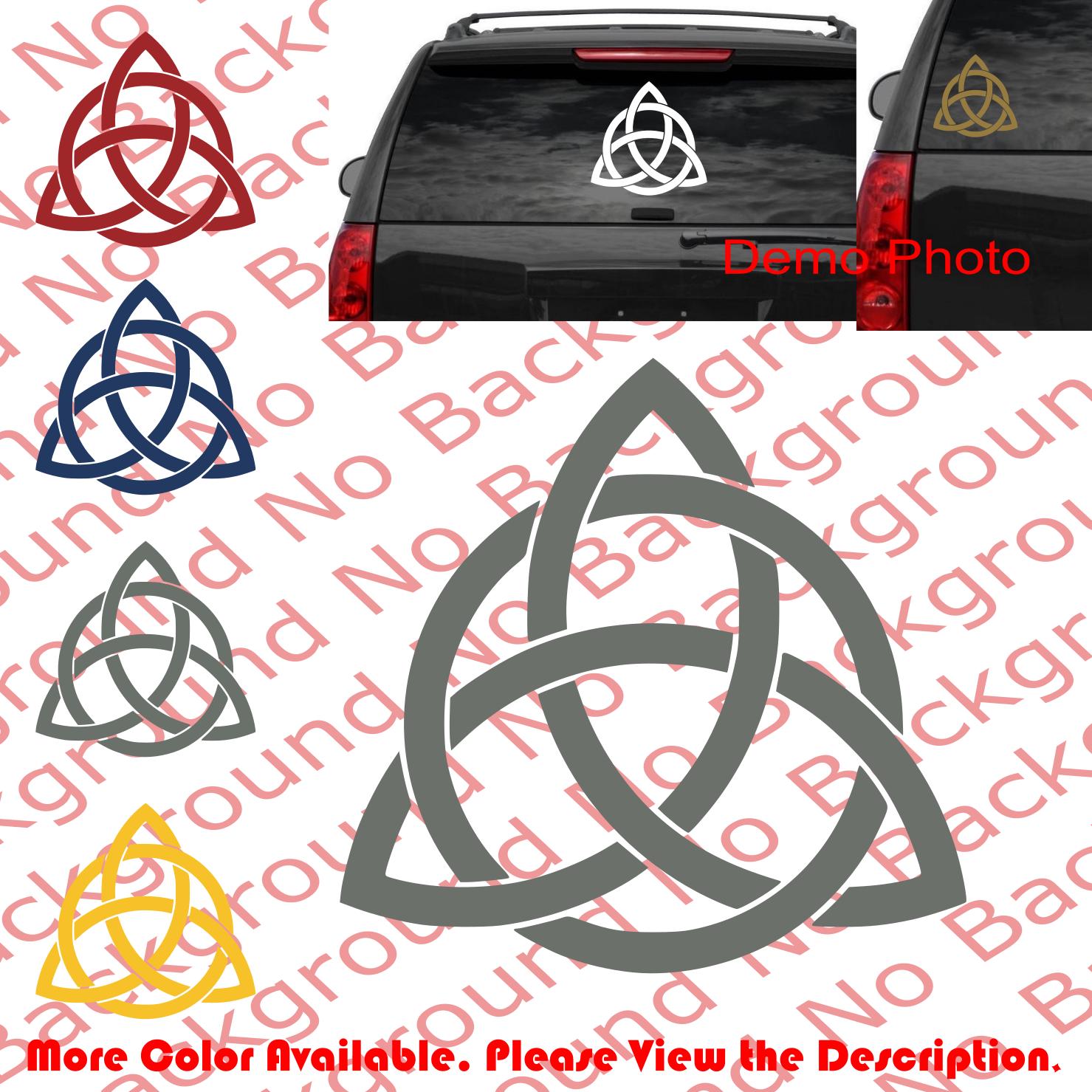 Trinity Triquetra Vinyl Die Cut Decal Sticker Christian Celtic Knot ...