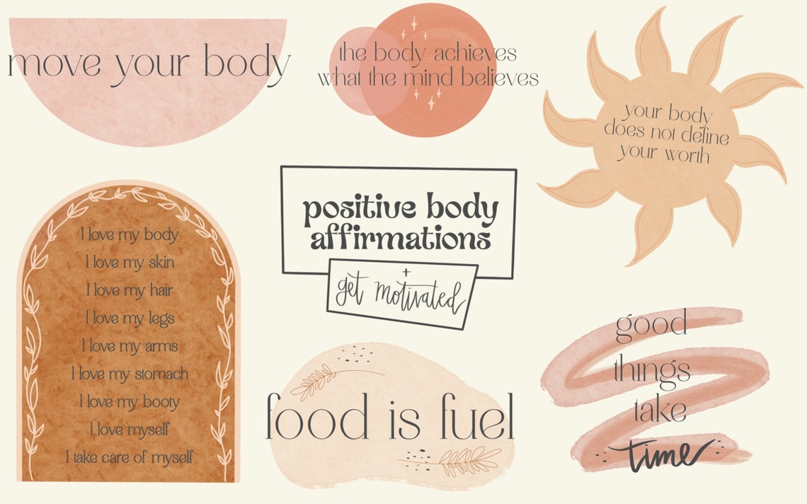 Boho Health and Fitness Digital Planning Stickers for Goodnotes | iPad ...