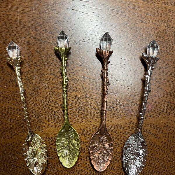 Crystal Spoon - Etsy