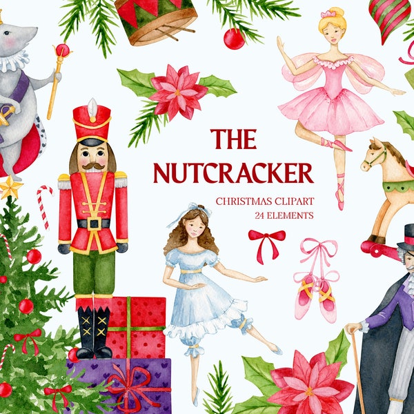 Nutcracker Clipart - Etsy