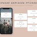 20 Instagram Story Stickers Reminder Stickers iPhone - Etsy