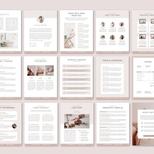 Client Welcome Packet - Client Welcome Kit, Client Welcome Pack, Client ...