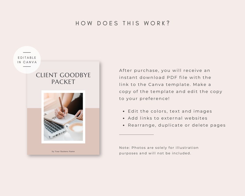 Client Goodbye Packet Client Offboarding Template Client - Etsy