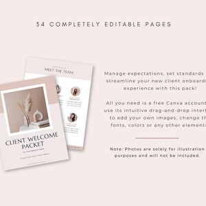 Client Welcome Packet - Client Welcome Kit, Client Welcome Pack, Client ...