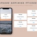 20 Instagram Story Stickers Reminder Stickers iPhone - Etsy