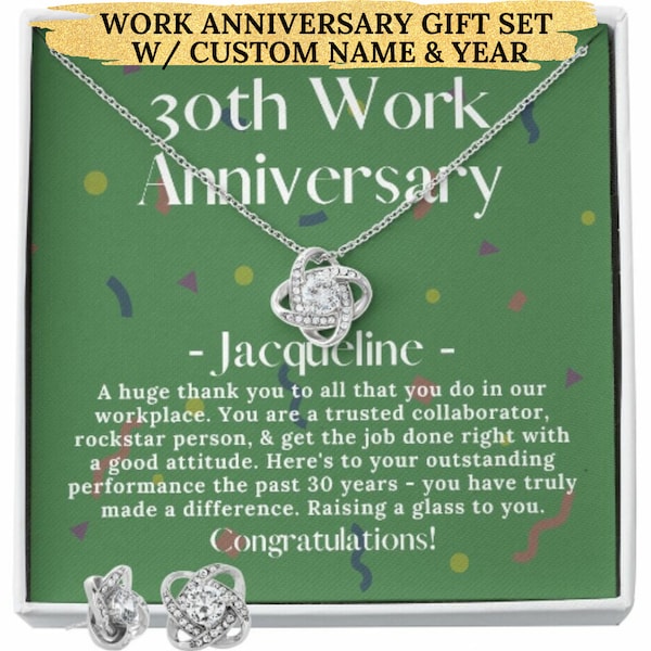 30th Work Anniversary Card - Etsy Canada