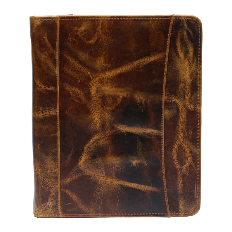 Free Personalized Leather Portfolio Leather Padfolio Document Holder ...