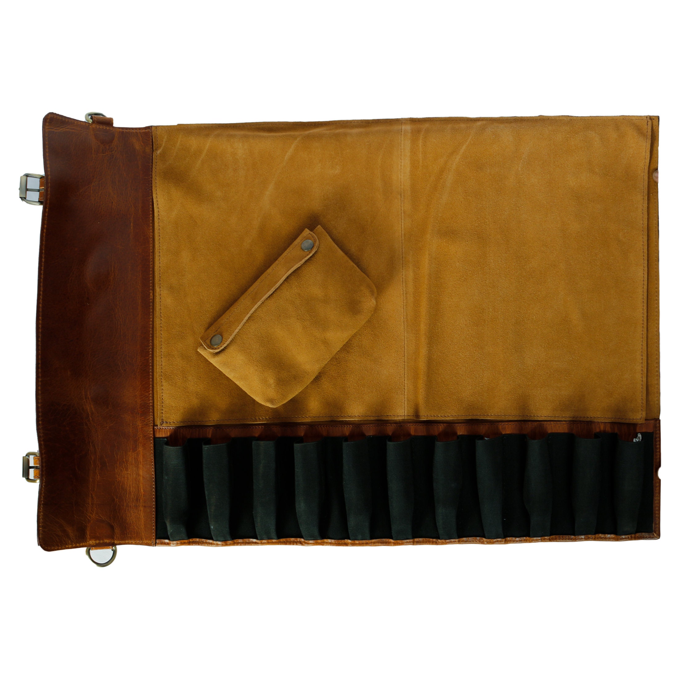 Lifetime Warranty Leather Knife Roll Chef Knife Storage Bag - Etsy