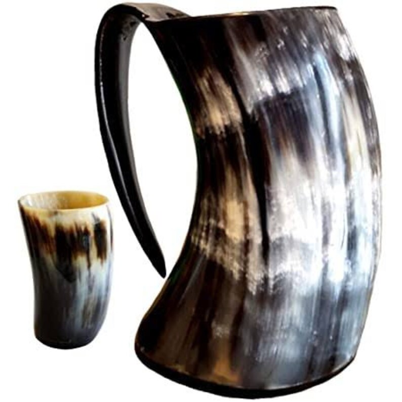 Buy 1 Mug Get Mead Cup Free Viking Cup Drinking Horn Tankard - Etsy