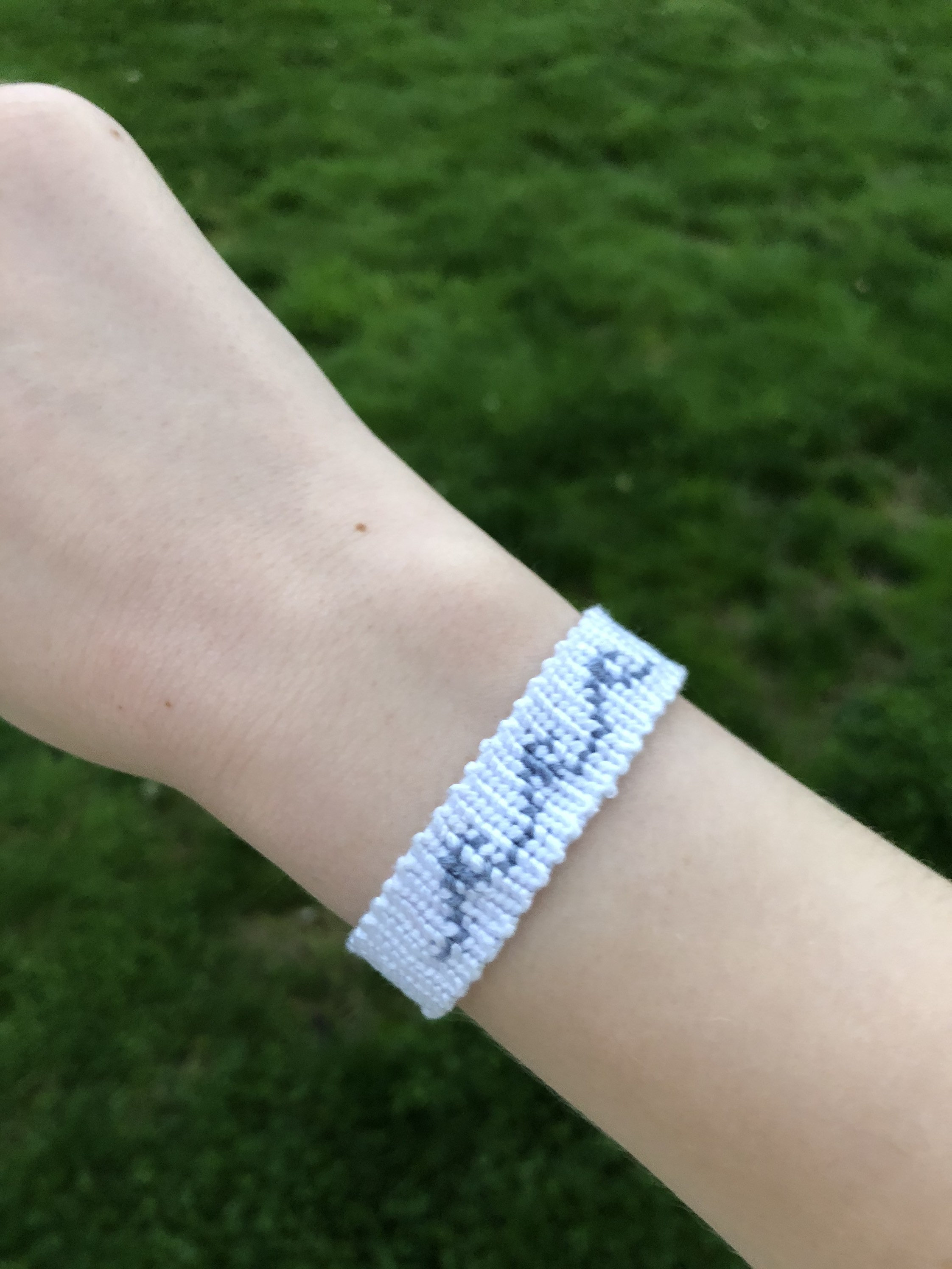 Blue Ocean Wave Alpha Friendship Bracelet - Etsy