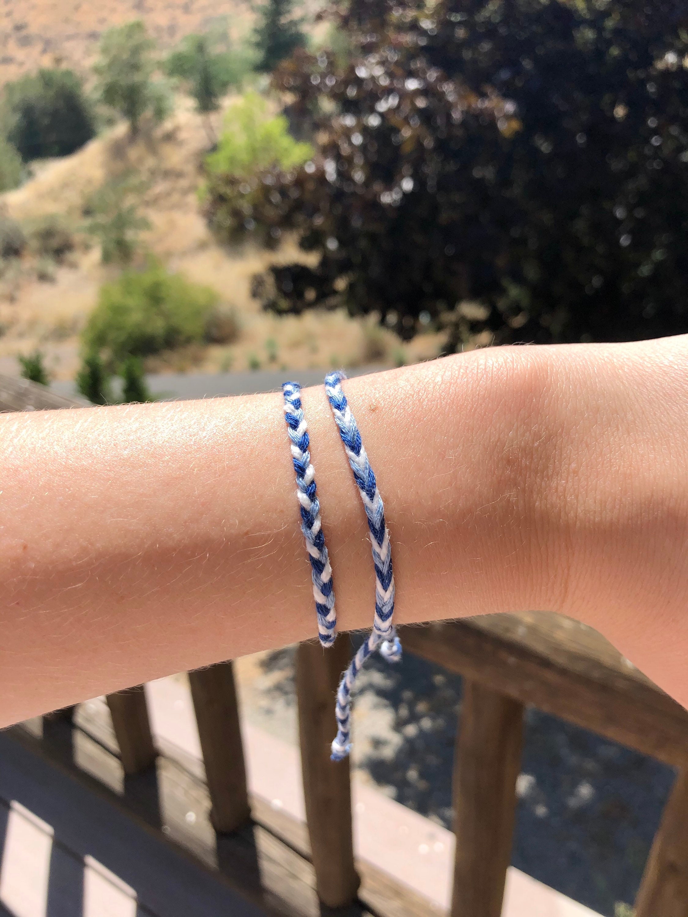 Pack of 2 Custom Friendship Bracelets - Etsy Sweden