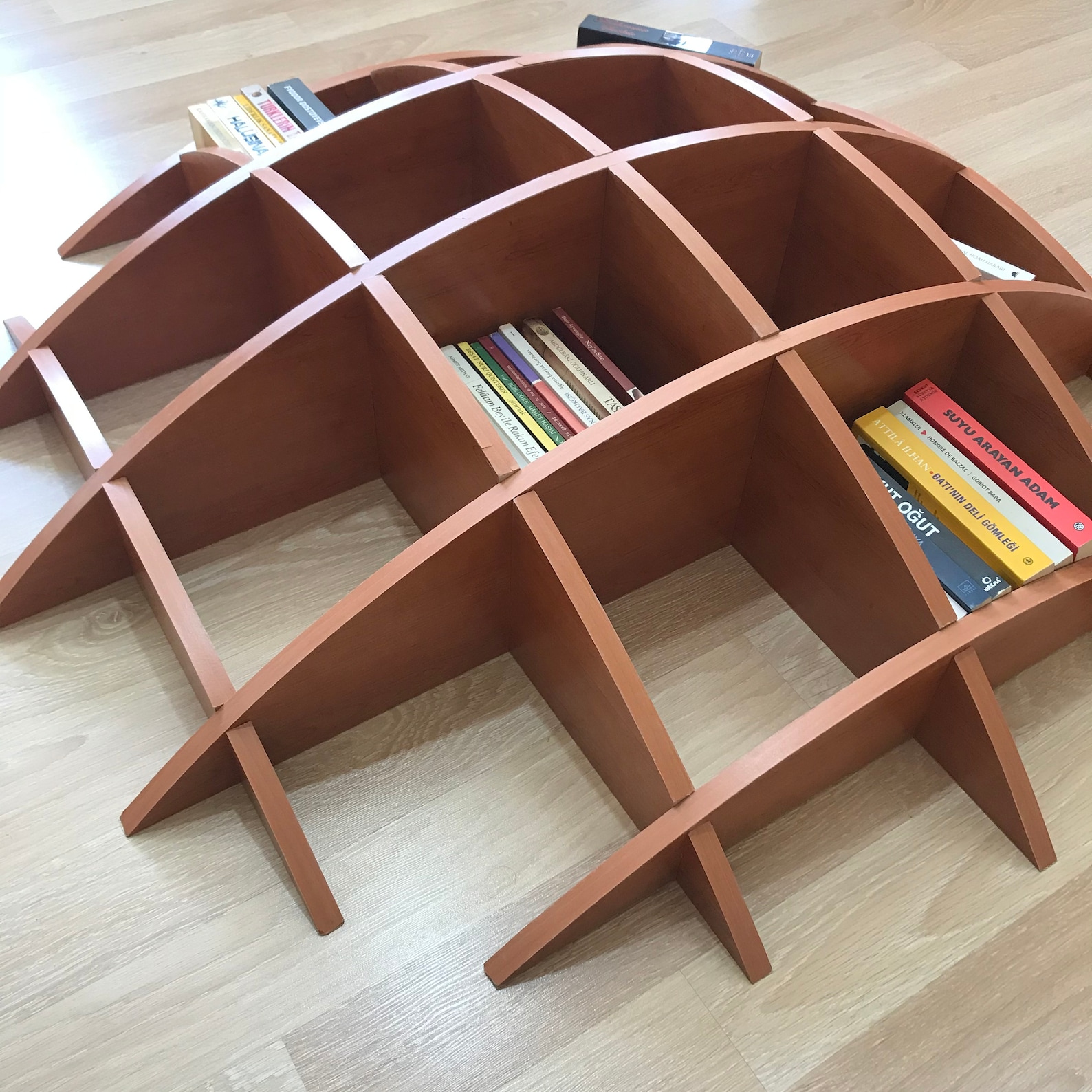 Wood Sphere Shelf Oval Rack Wooden Rustic Shelf Wall - Etsy Australia