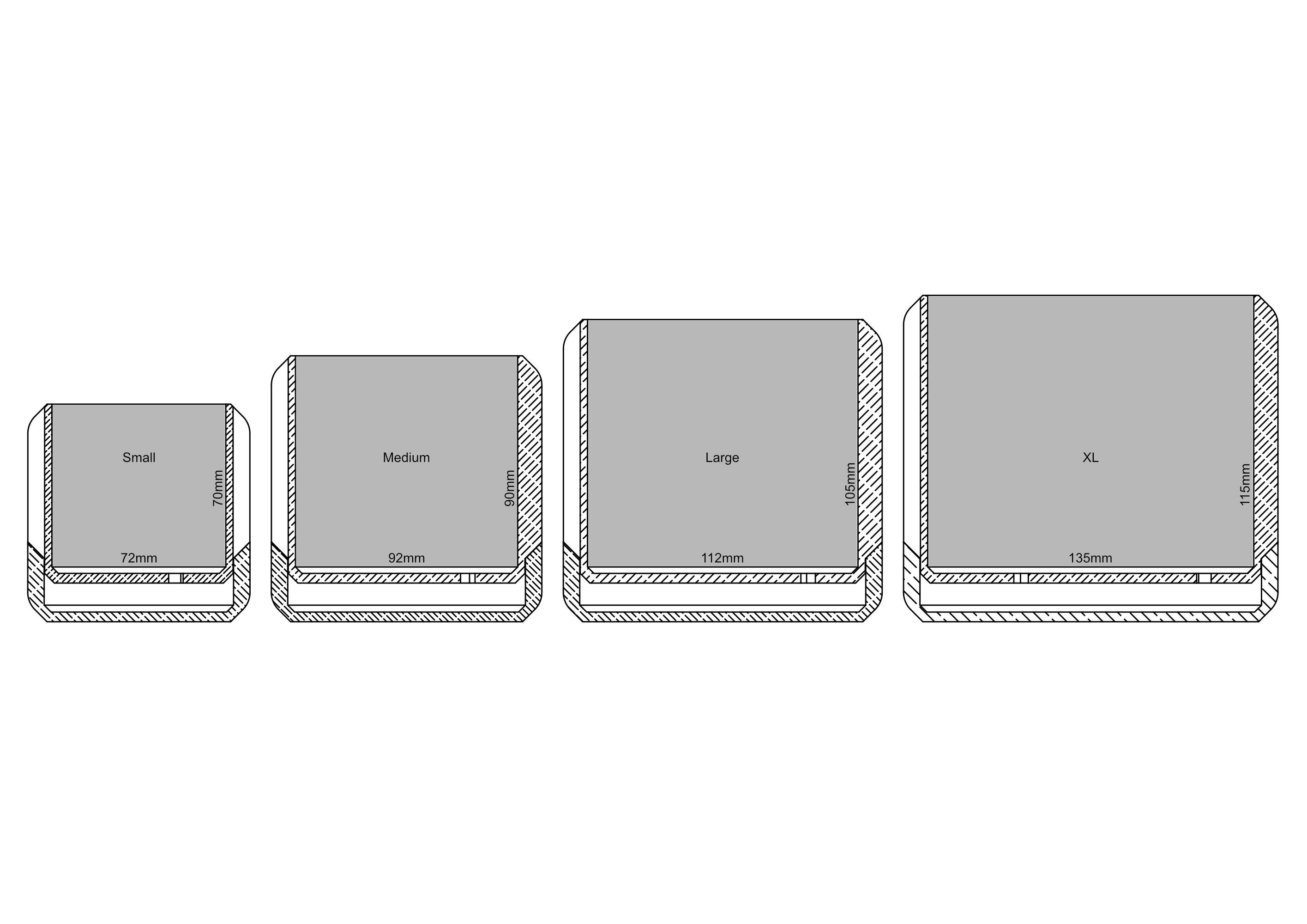 3D Printable Planter With Drip Tray STL File 4 Sizes - Etsy