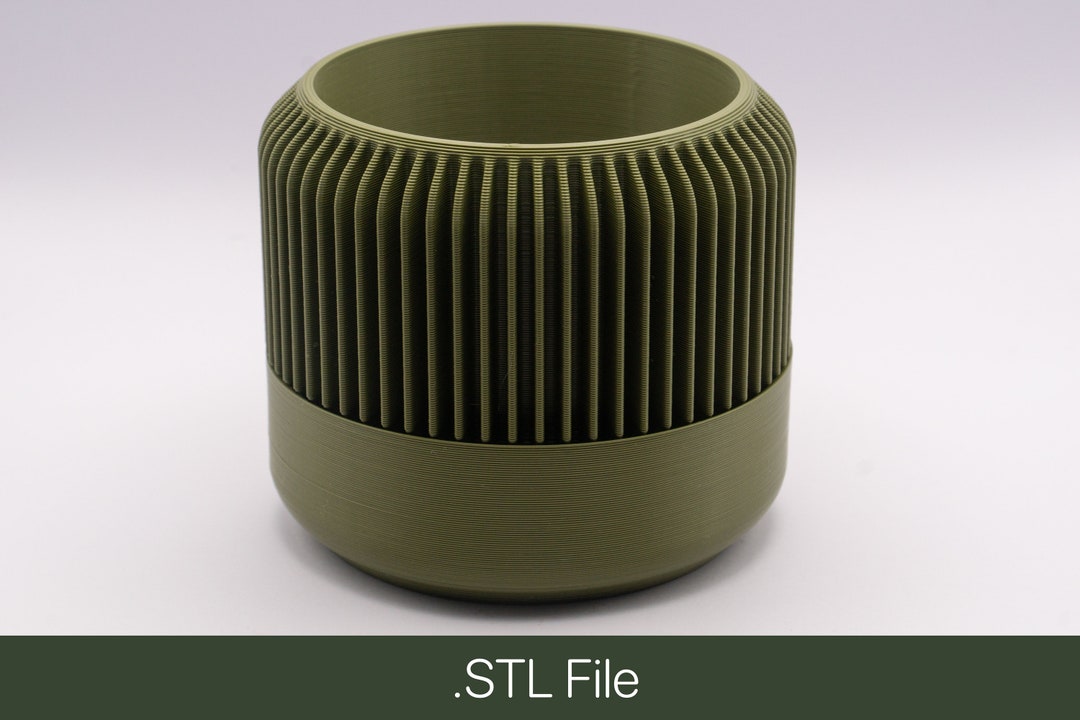 3D Printable Planter With Drip Tray | STL File | 4 Sizes - Etsy