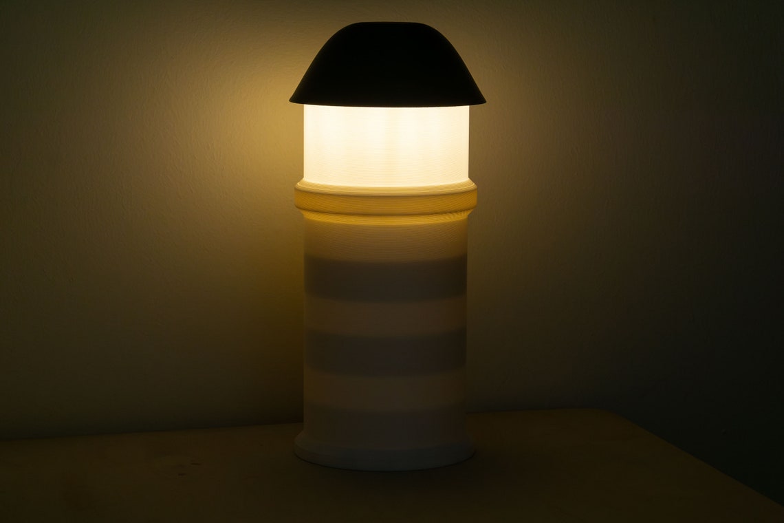 Lighthouse Lamp STL File for 3D Printing - Etsy