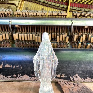 Virgin Mary Resin Figure Light Opal - Etsy
