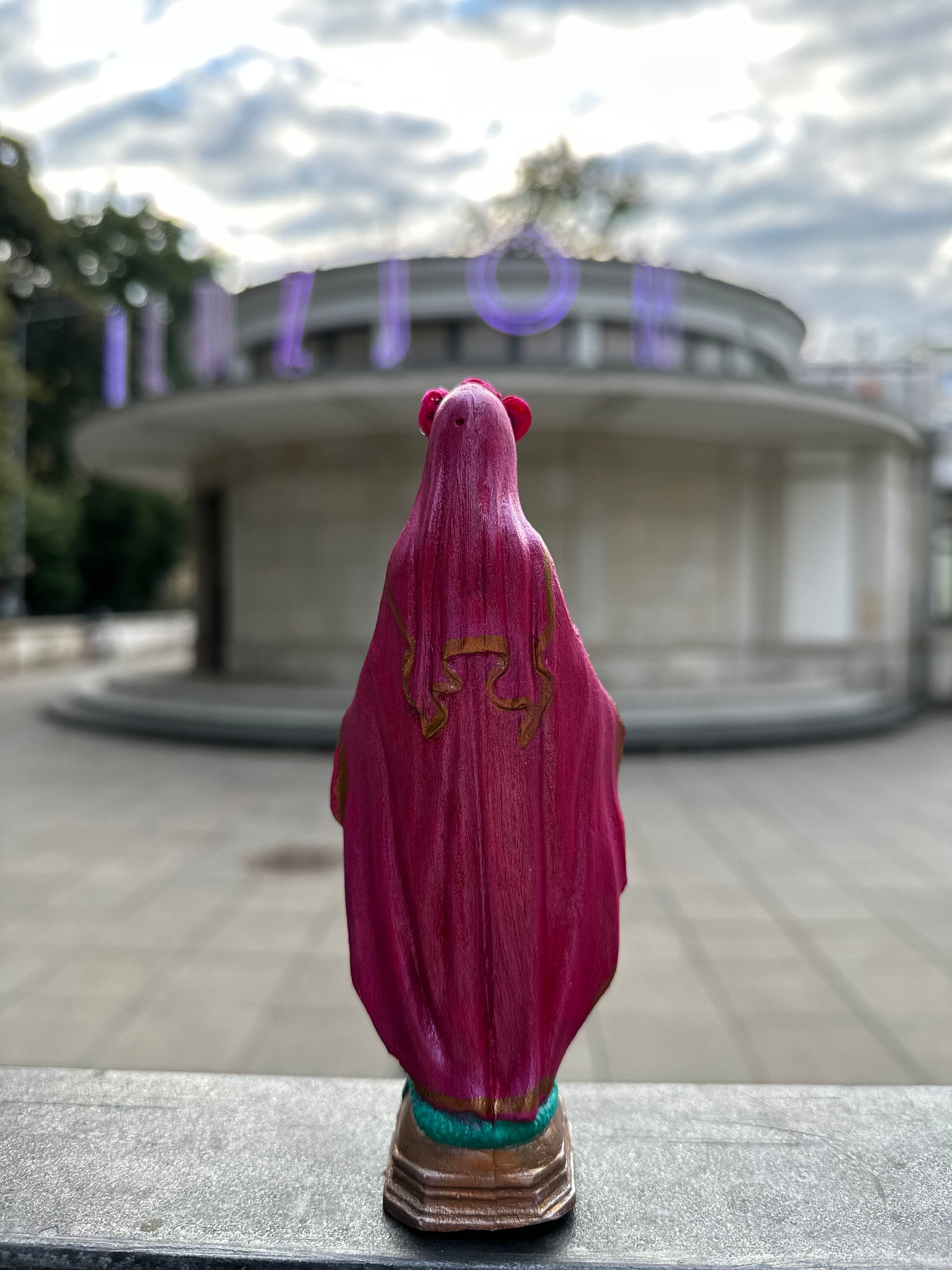 Virgin Mary Figure Santa Muerte Rainbow - Etsy