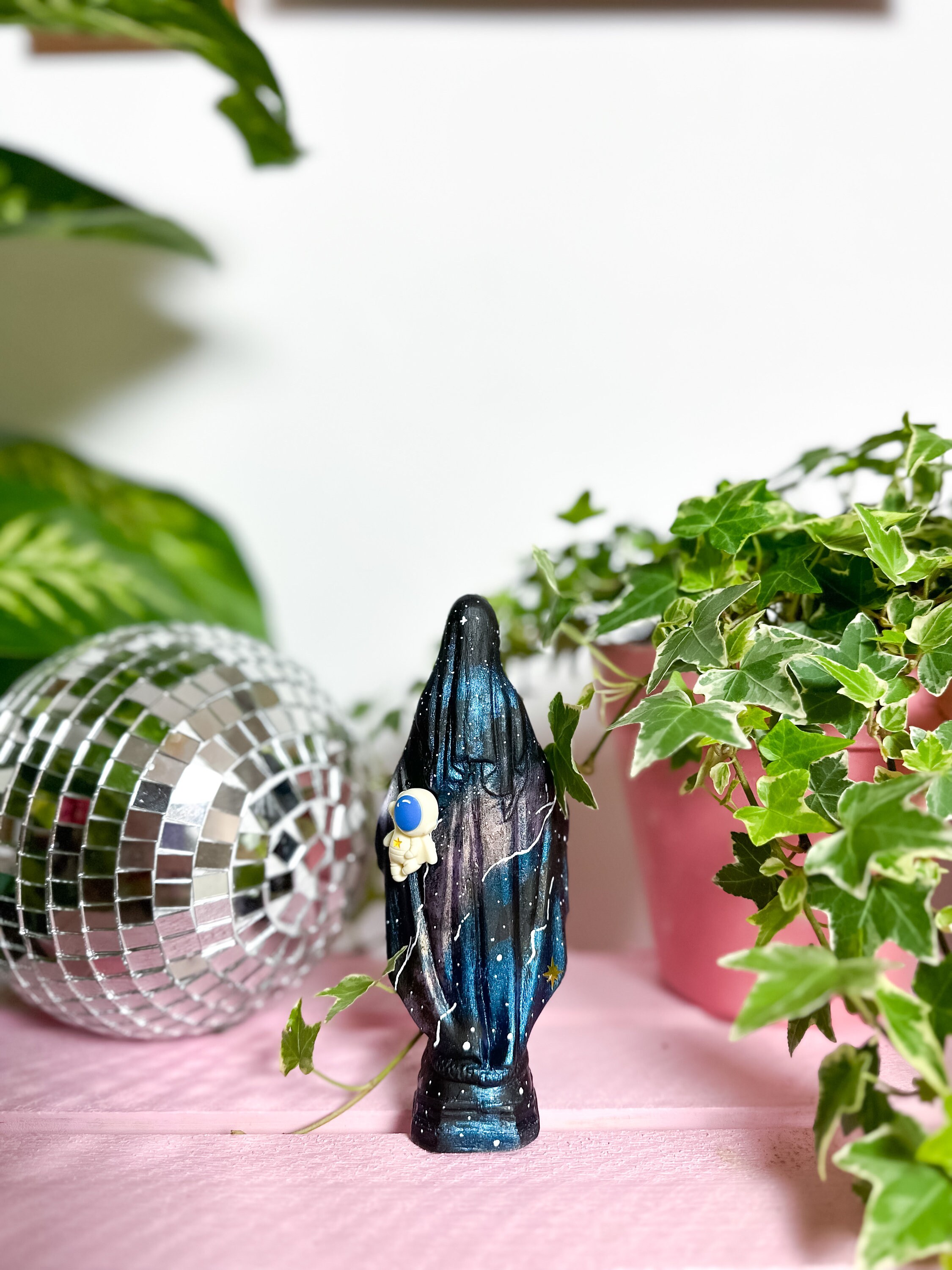 Virgin Mary Figure Galaxy Cosmic - Etsy
