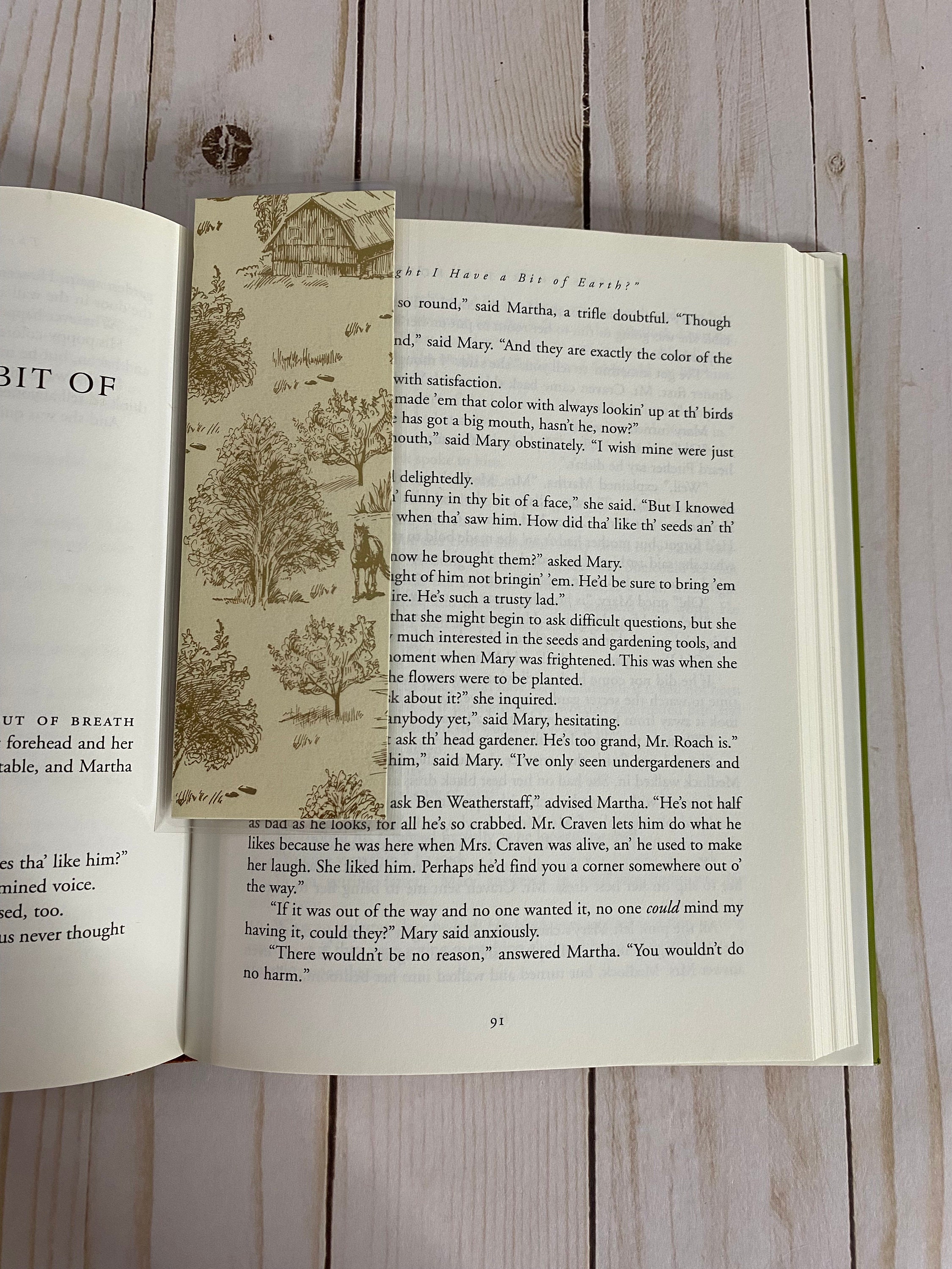 Cottagecore Bookmarks, Book Lover Bookmarks, Laminated Bookmarks - Etsy