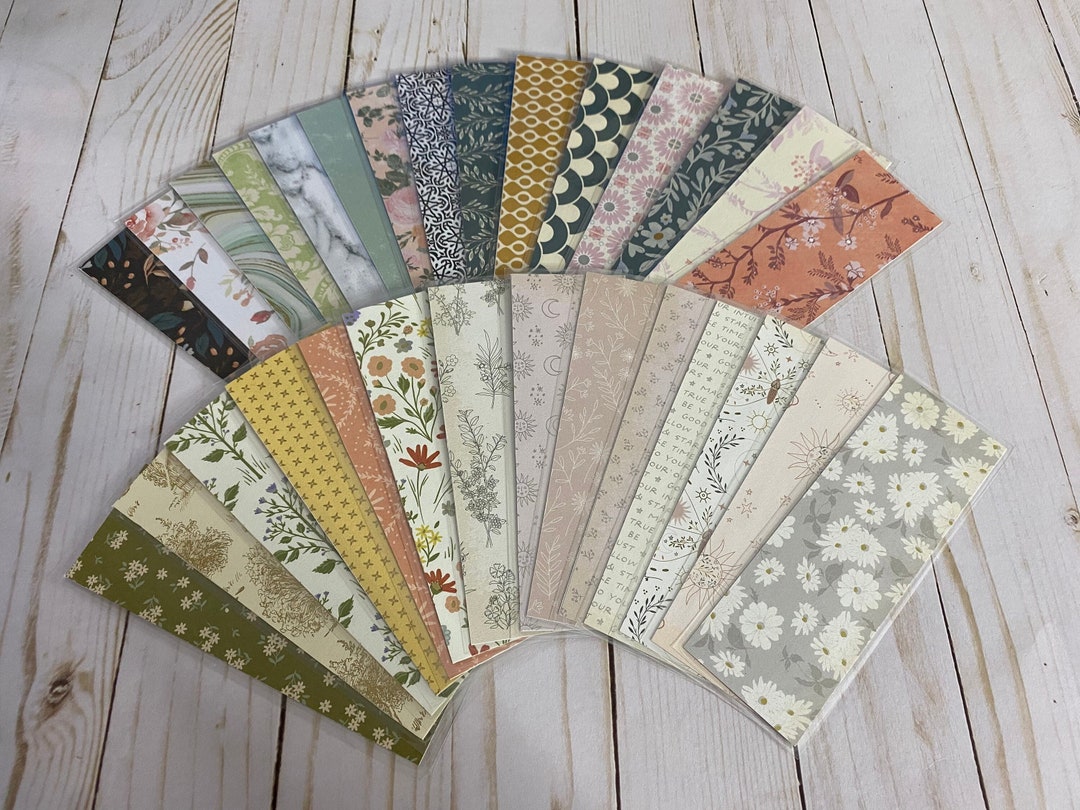 5 Pack Mystery Bookmarks, Laminated Bookmarks, Gifts for Book Lovers - Etsy