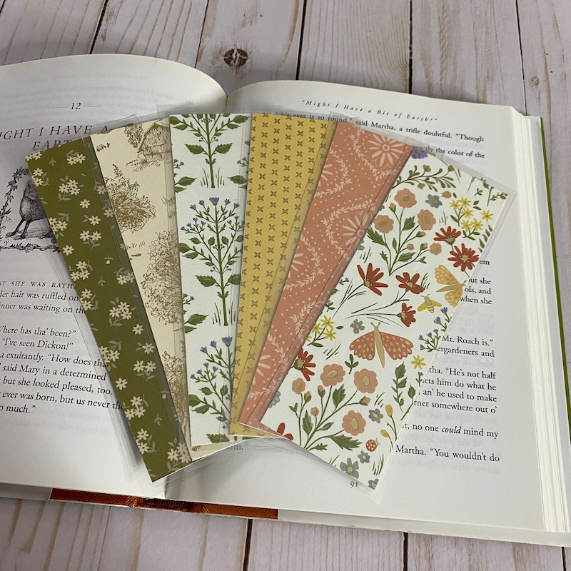 Laminated Bookmark - Etsy