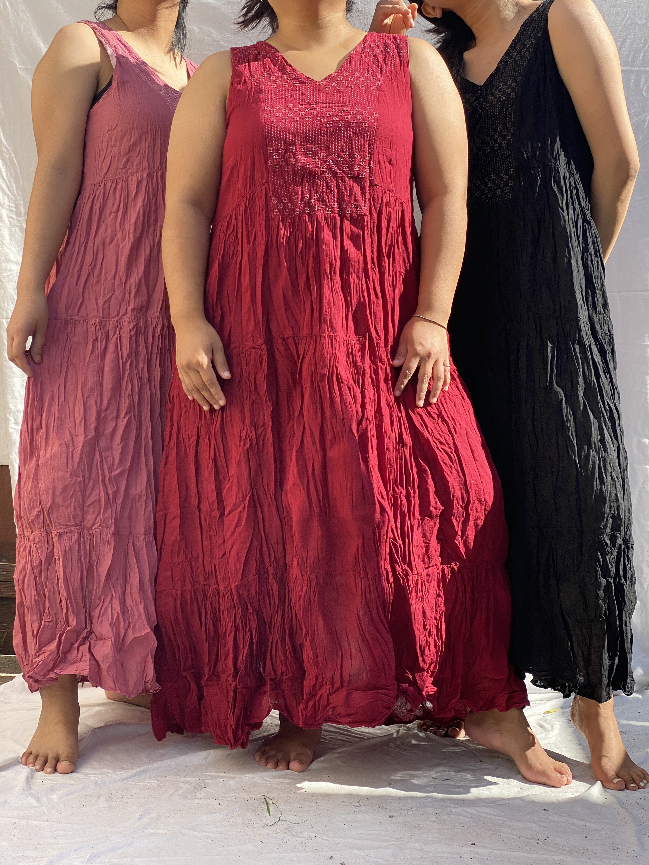 Linen Maxi Dress, Summer Linen Dress, Double Layer Linen Dress, Long ...