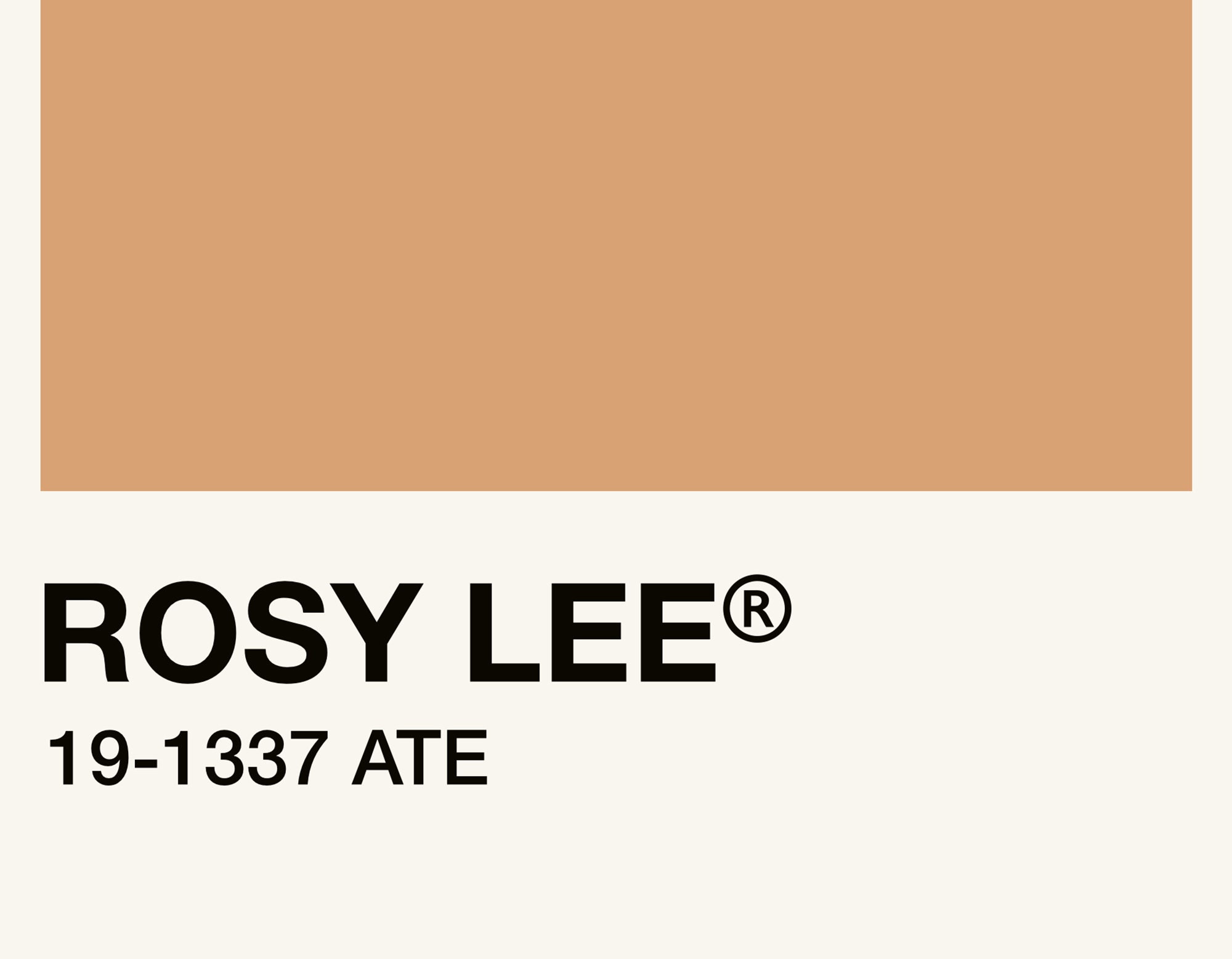 Tea Pantone Color Guide Print, Diseño Original, Firmado por el Artista ...