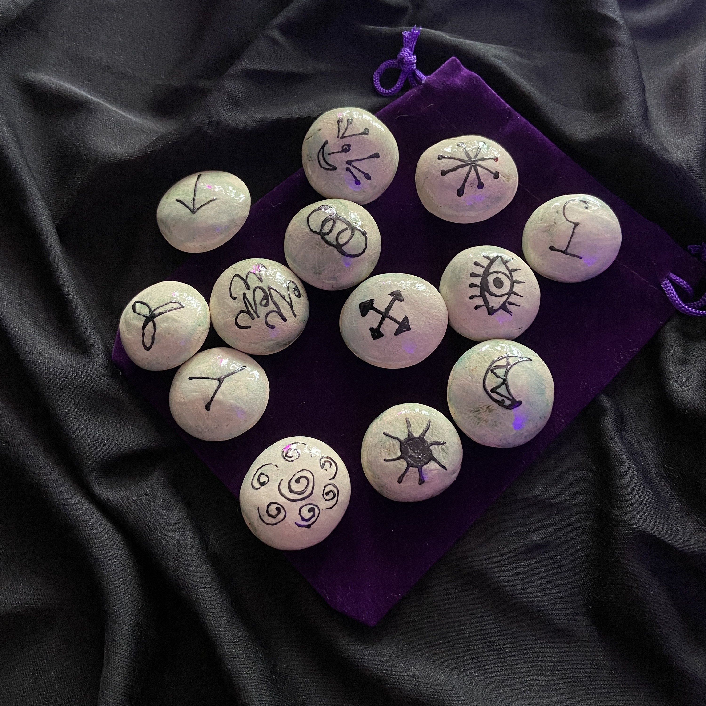 13 Witches Runes 25 Elder Futhark Runes Divination Rune - Etsy Canada