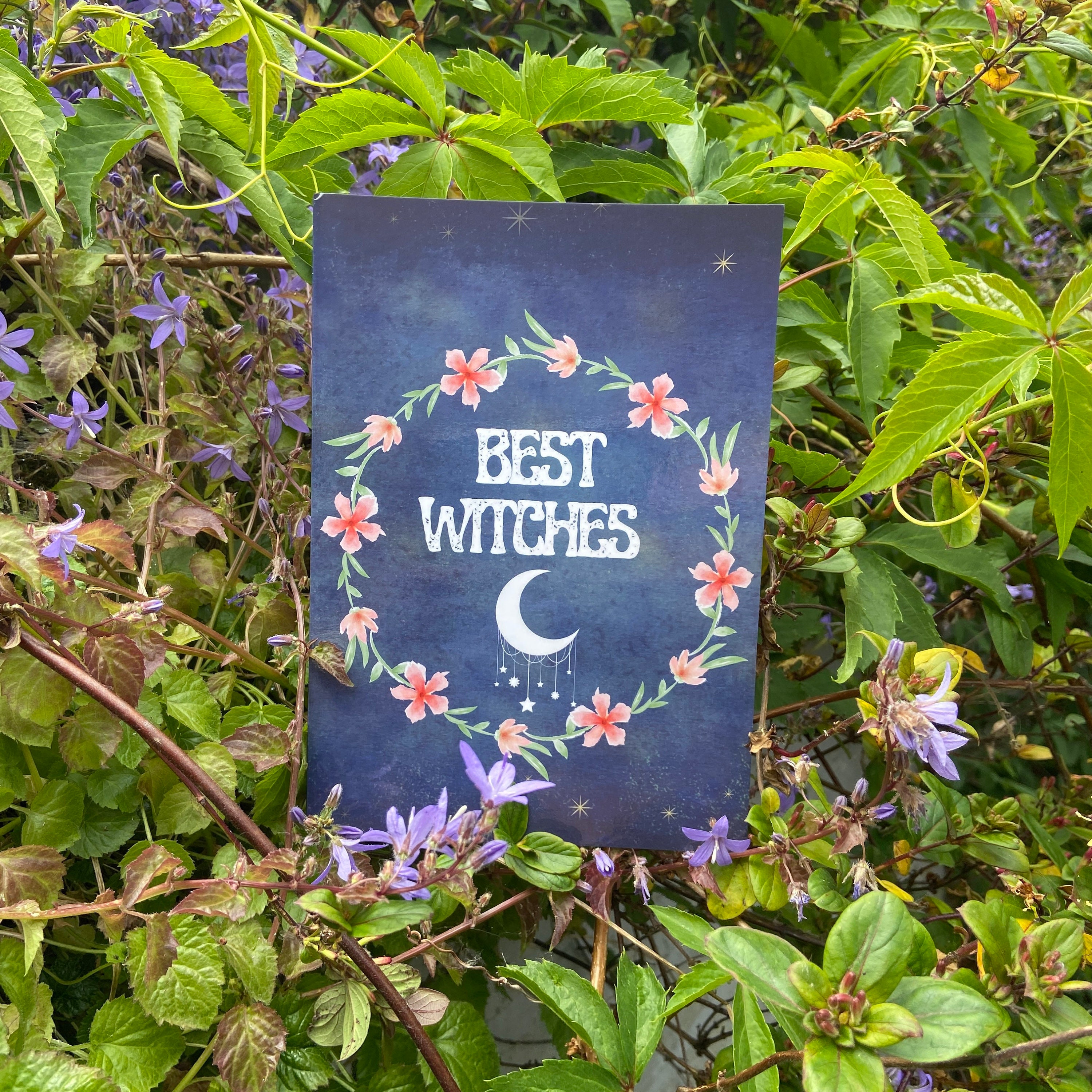 Witch Birthday Card Witchy Greetings Cards | Etsy