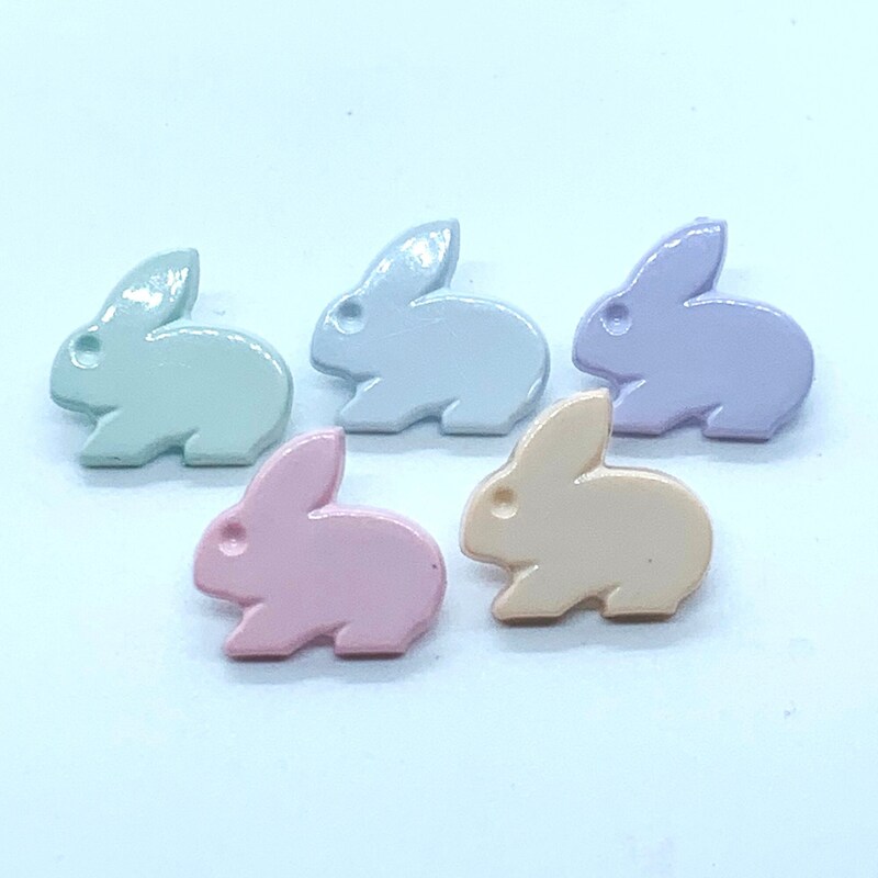 Bunny Buttons - Etsy