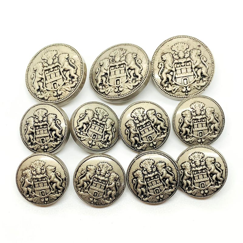 Pewter Buttons - Etsy