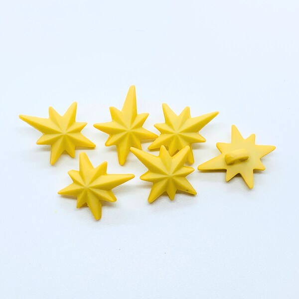 Star Buttons - Etsy