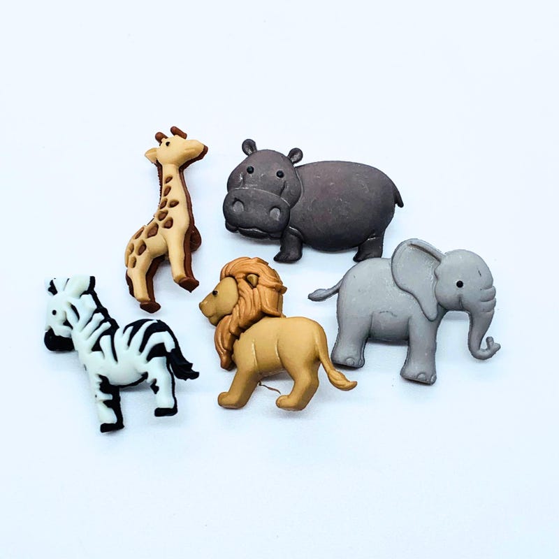 Animal Buttons - Etsy UK