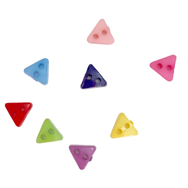 Triangle Buttons - Etsy