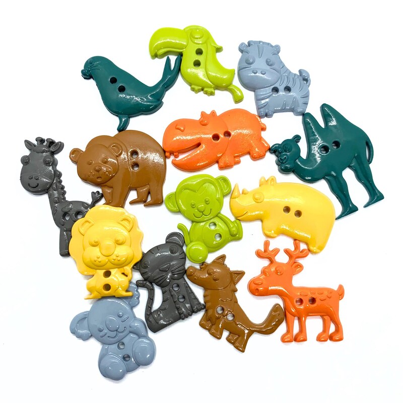 Animal Buttons - Etsy UK