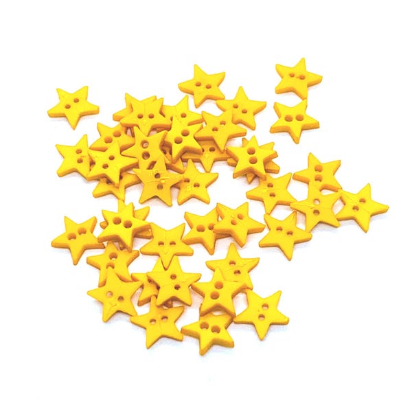 Star Buttons - Etsy
