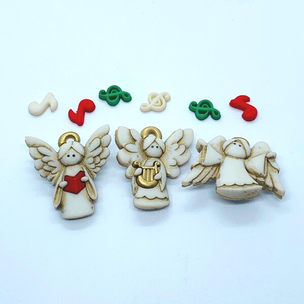 Christmas Buttons - Etsy