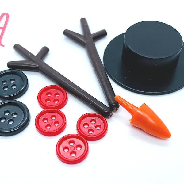 Buttons Snowman - Etsy