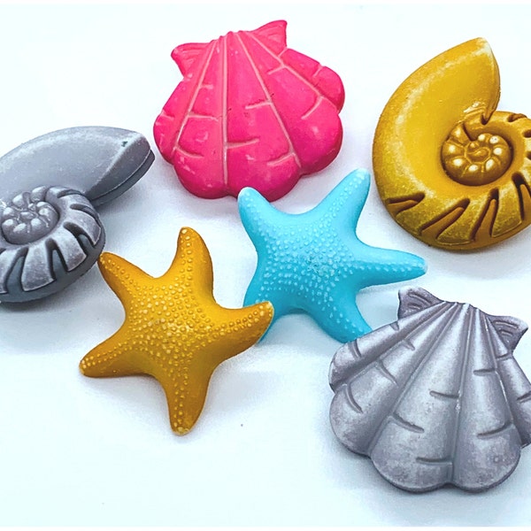 Beach Theme Buttons - Etsy