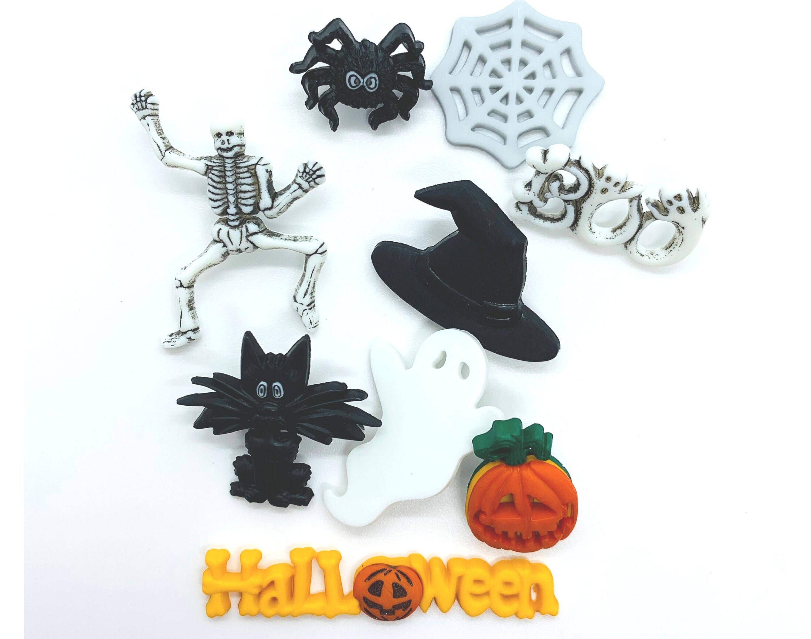 Halloween Button Monster Button Googly Eye Scary Button - Etsy