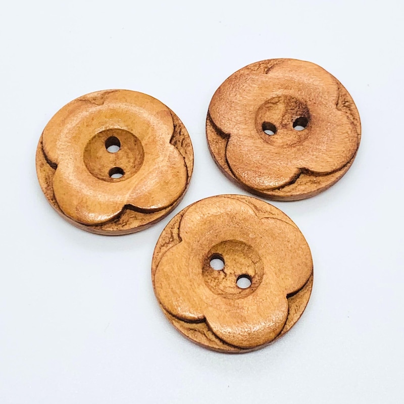 Wood Sweater Buttons - Etsy