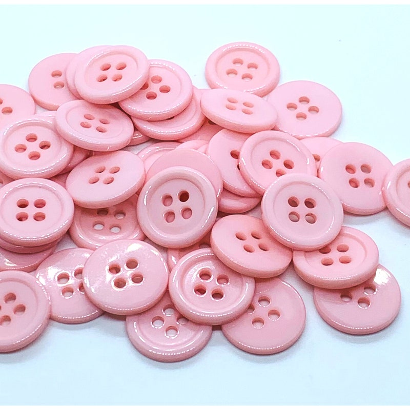Pink Button - Etsy