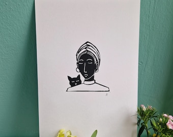 Wood & Linocut Prints - Etsy Australia