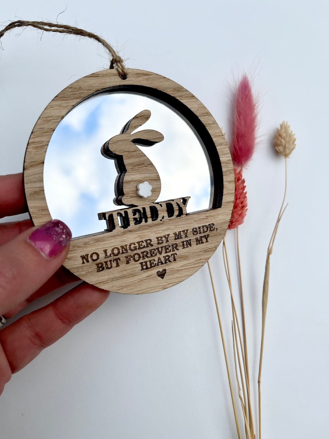 Rabbit Memorial Gift, Rainbow Bridge, Pet Sympathy Gift, Pet Loss Gift ...