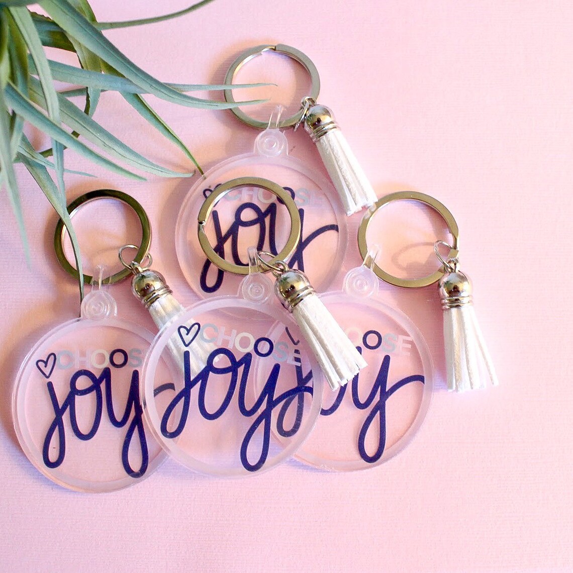 Choose Joy Keychain Faith Keychain | Etsy