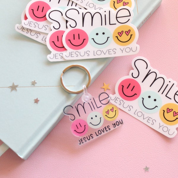 Jesus Keychain - Etsy