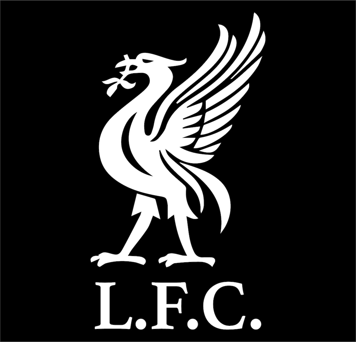LFC Liverbird Vinyl Decal Transfer Sticker Liverpool FC | Etsy