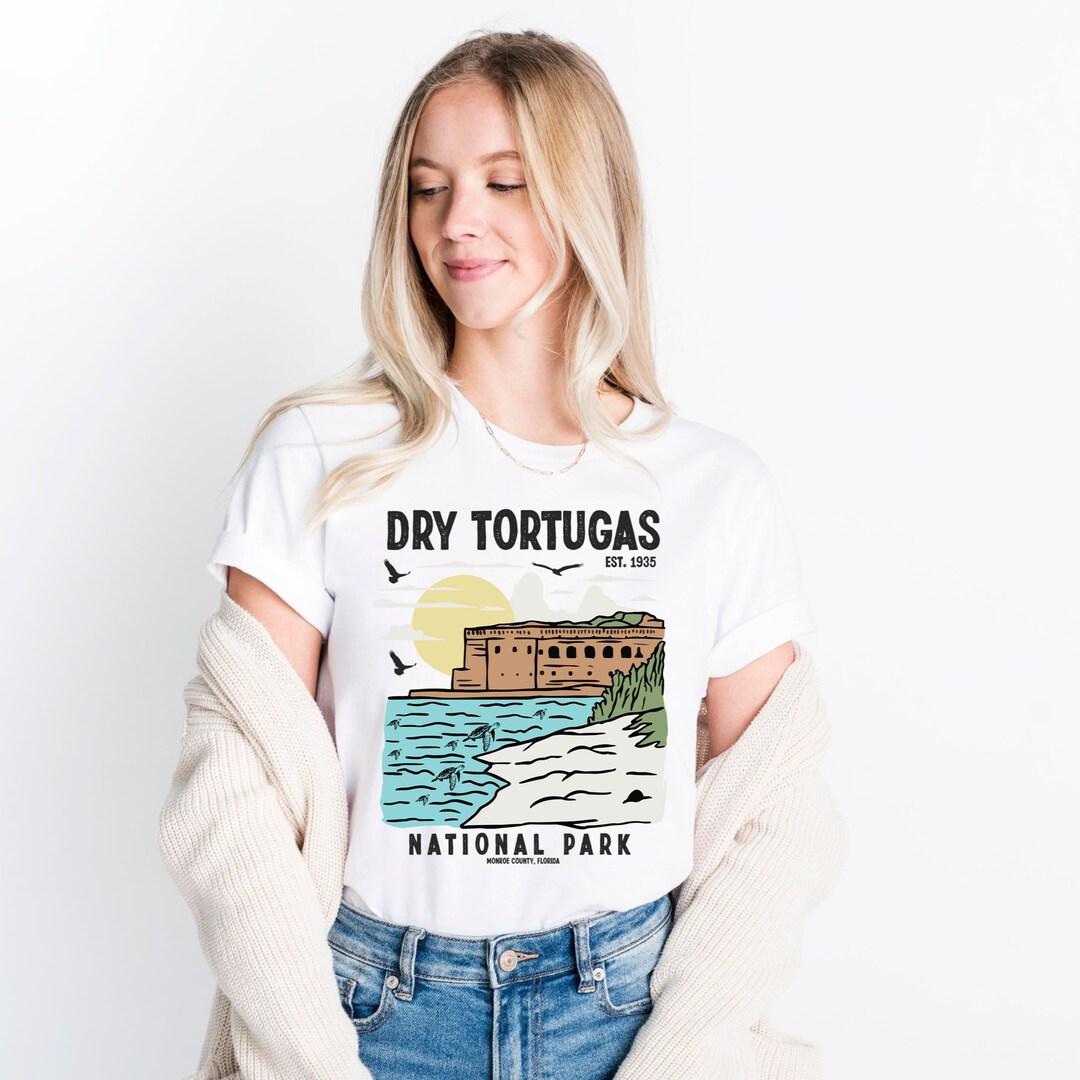 Dry Tortugas National Park T-shirt: Florida Keys Souvenir - Etsy